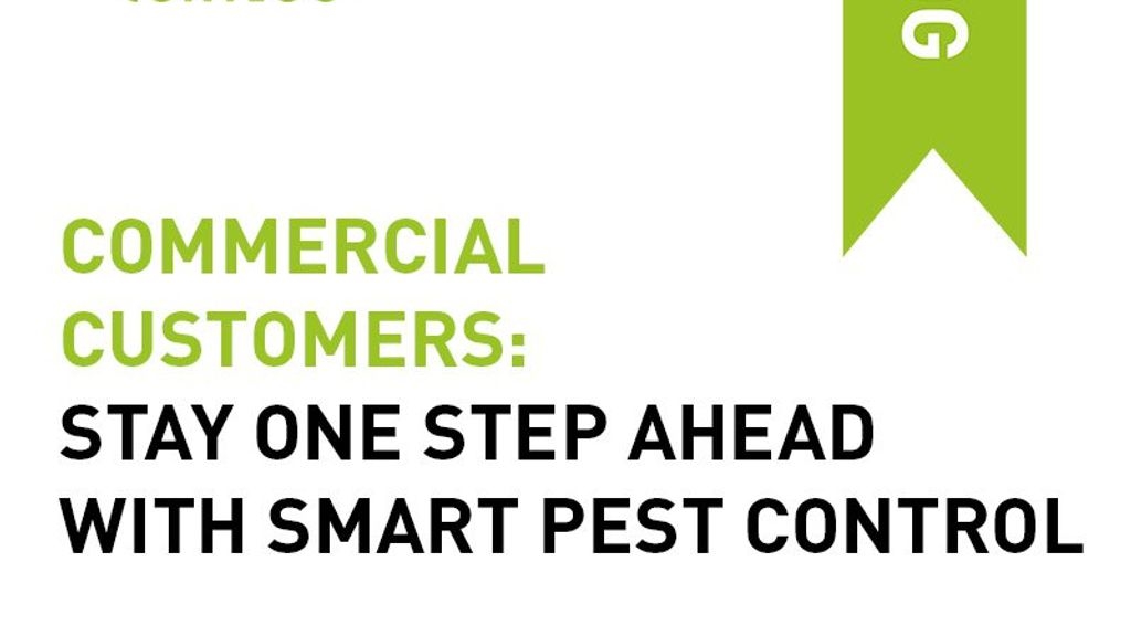 Commercial Customers: Stay One Step Ahead With Smart Pest Control ...